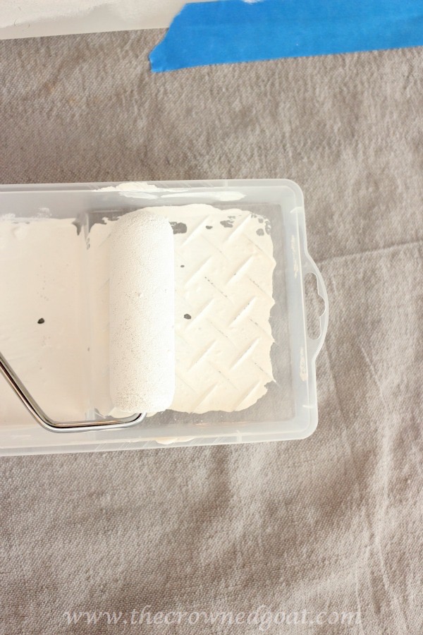 How to Customize Drop Cloth Curtains with Paint & Stencils