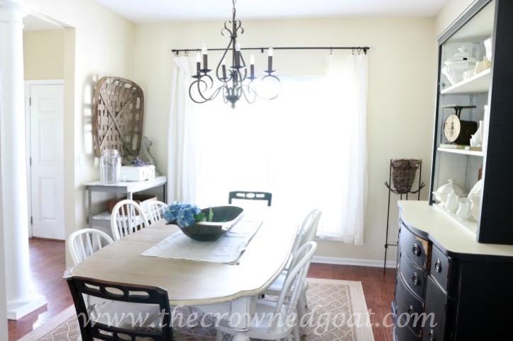 How to Customize Drop Cloth Curtains with Paint & Stencils