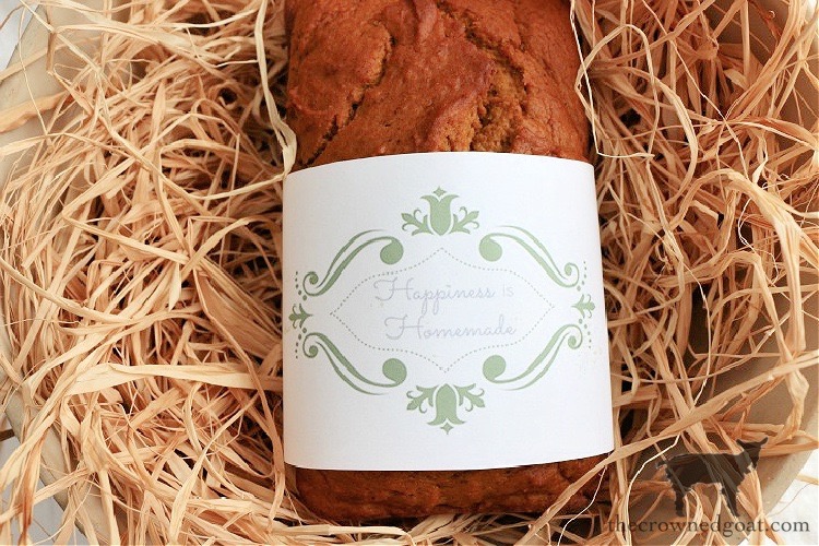 Homemade Bread Wrapper with Free Printable