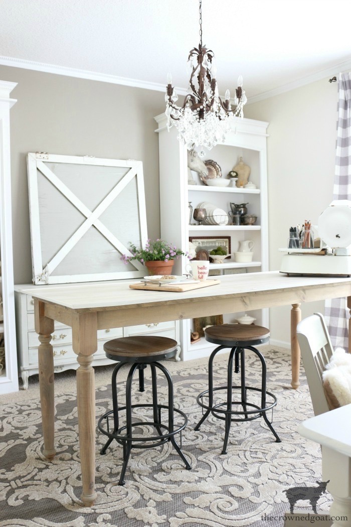 DIY Office Work Island