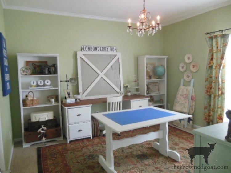 DIY Office Work Island