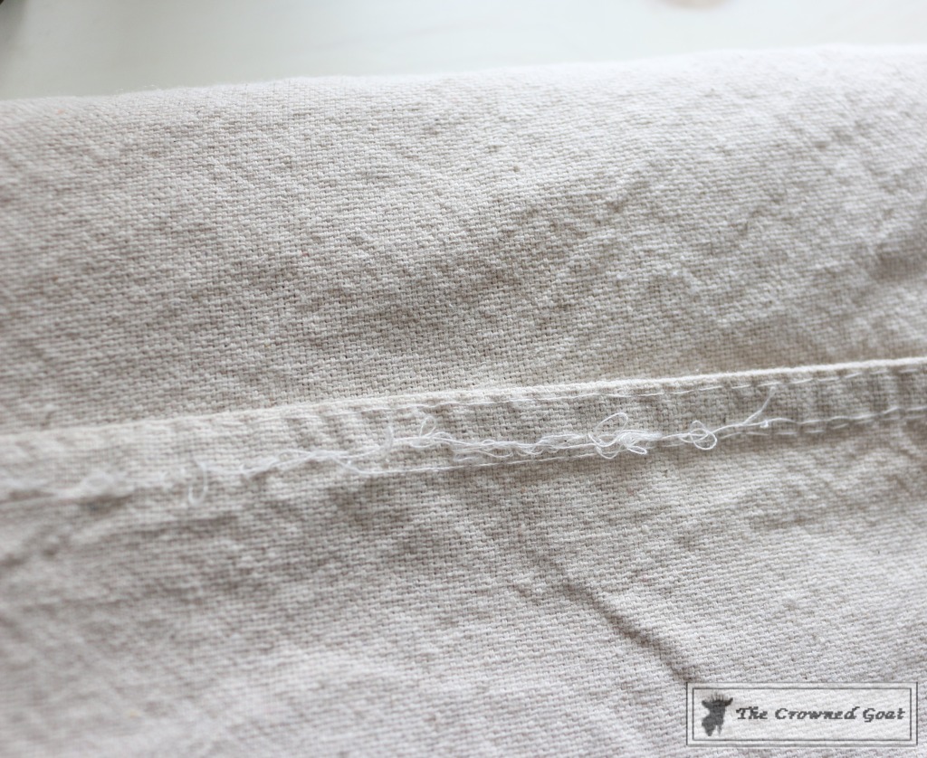 How to Stain Drop Cloths with Coffee