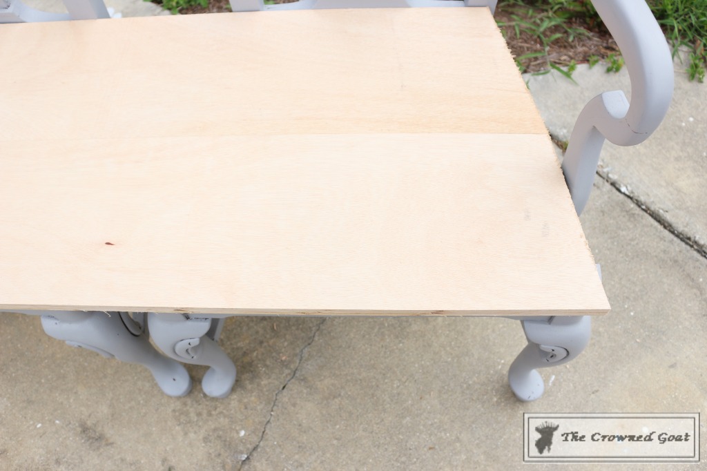 Creating a Bench from Dining Chairs