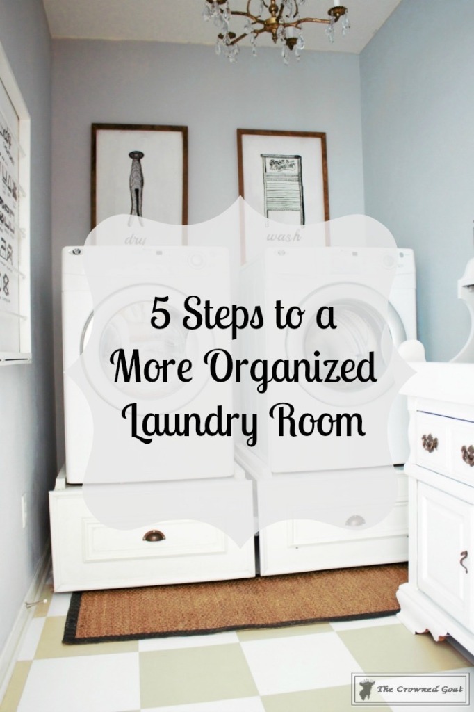 5 Steps to a More Organized Laundry Room