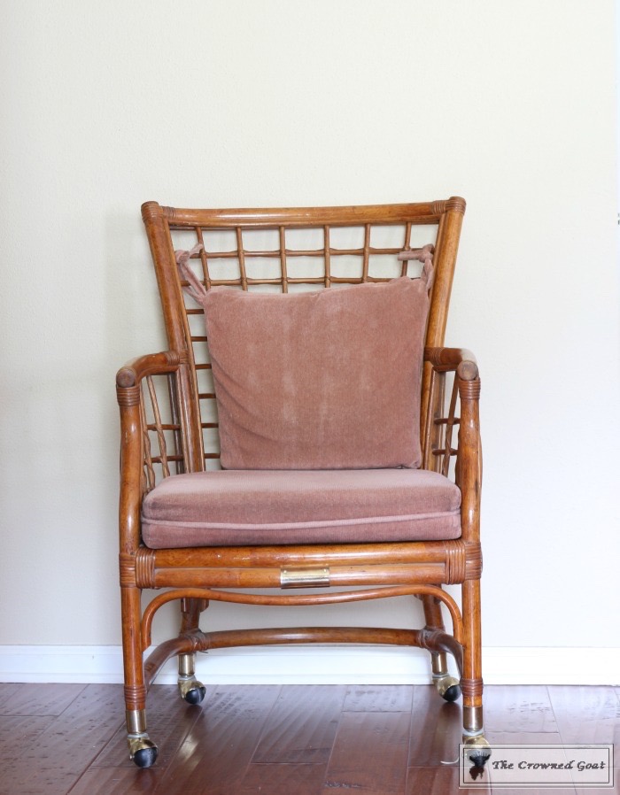 Revitalizing a Rattan Chair with DIY Furniture Polish