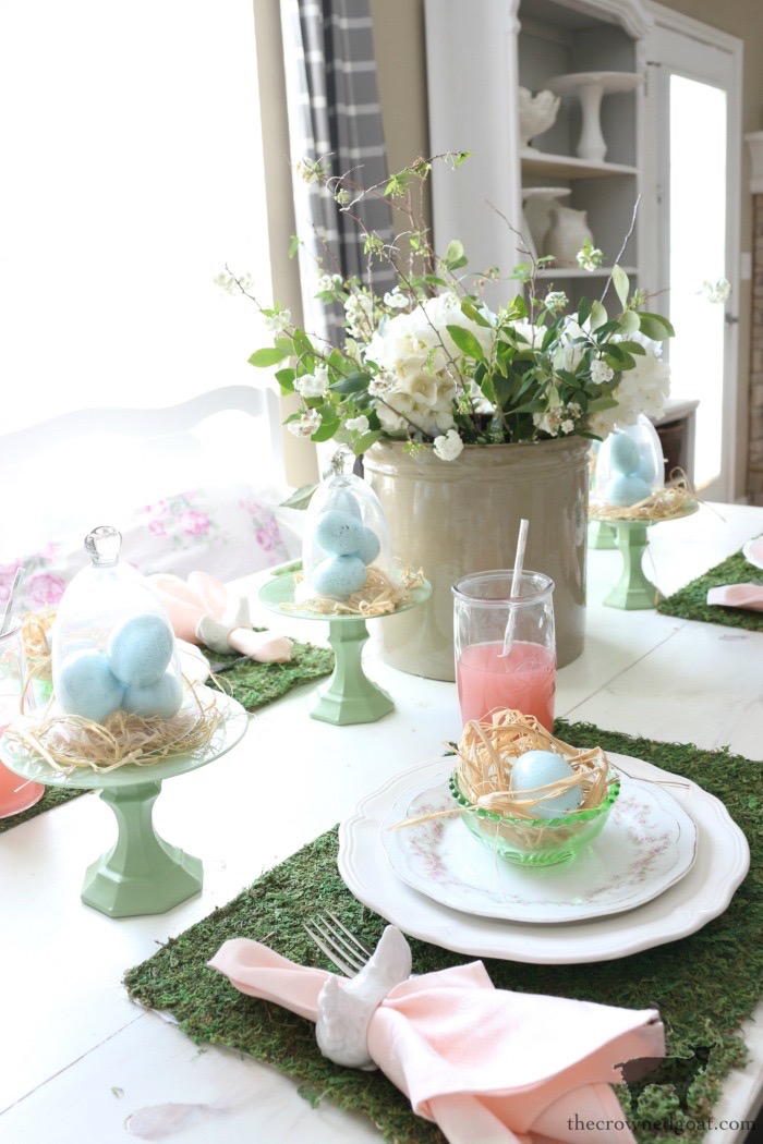 Colorful Easter Tablescape
