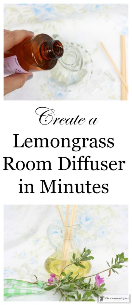 How to Make a Lemongrass Room Diffuser
