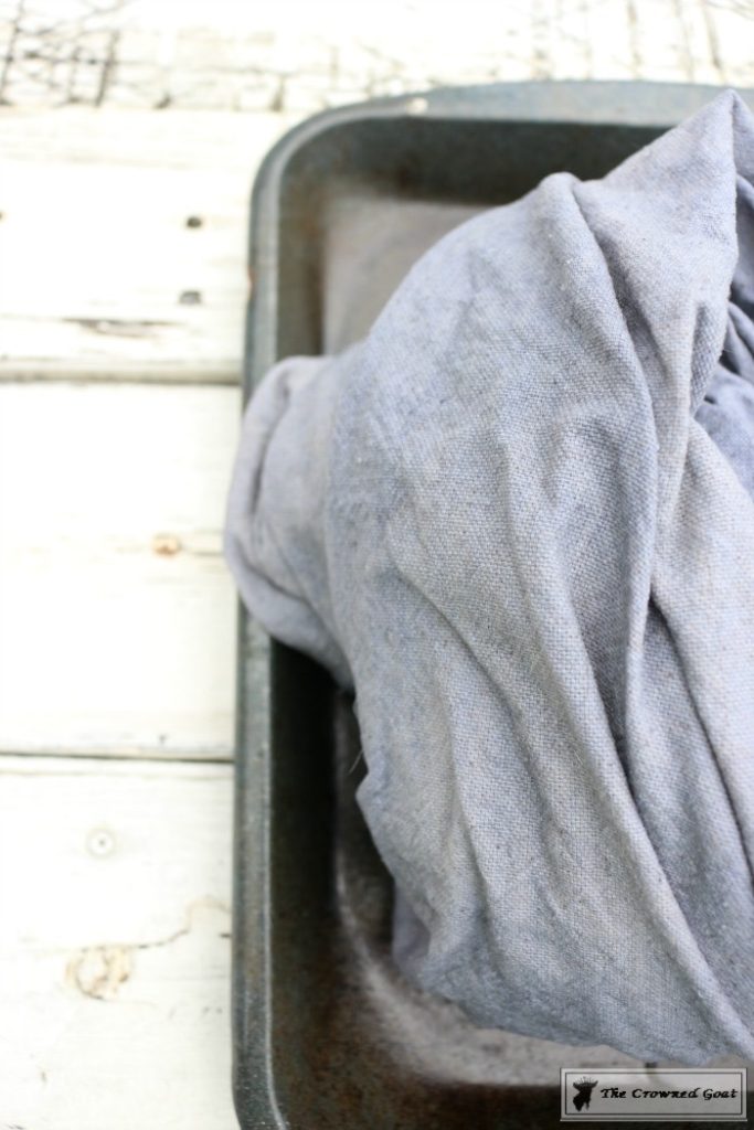 How to Dye Canvas Drop Cloth