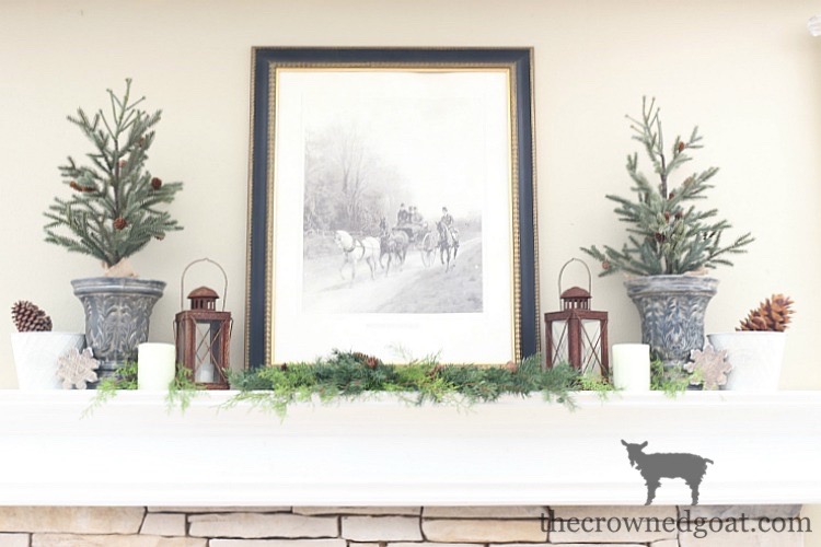 The Easiest Way to Style a Mantel