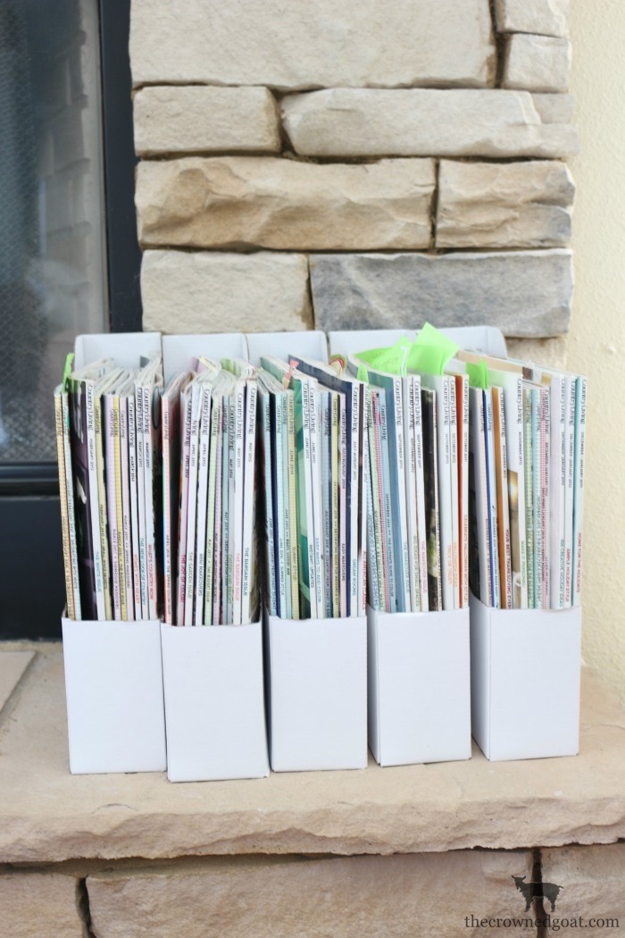 The Best Way to Organize Magazines