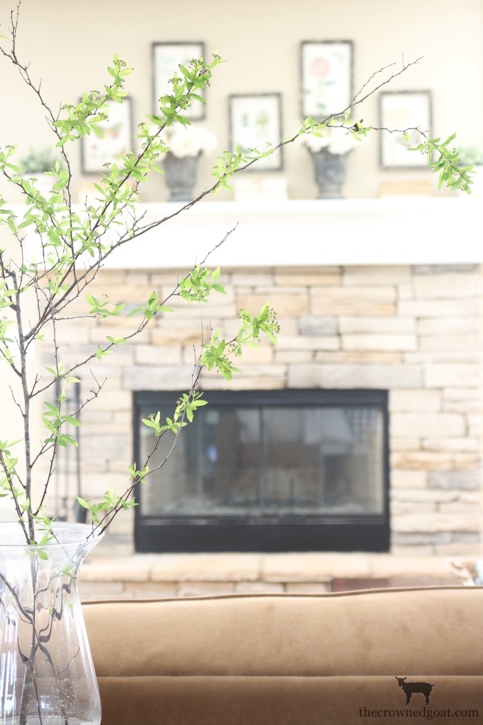 Spring Inspired Living Room