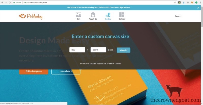 How to Create a Design Board in PicMonkey