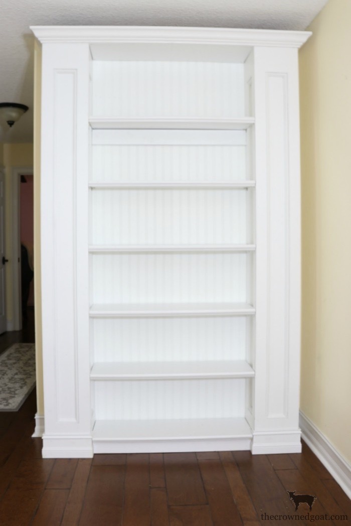 DIY Custom Bookcases from Columns