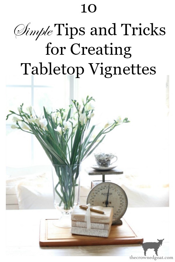Easy Tabletop Vignette Ideas