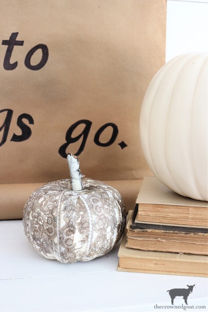 How to Make a Fall Inspired Kraft Paper Sign