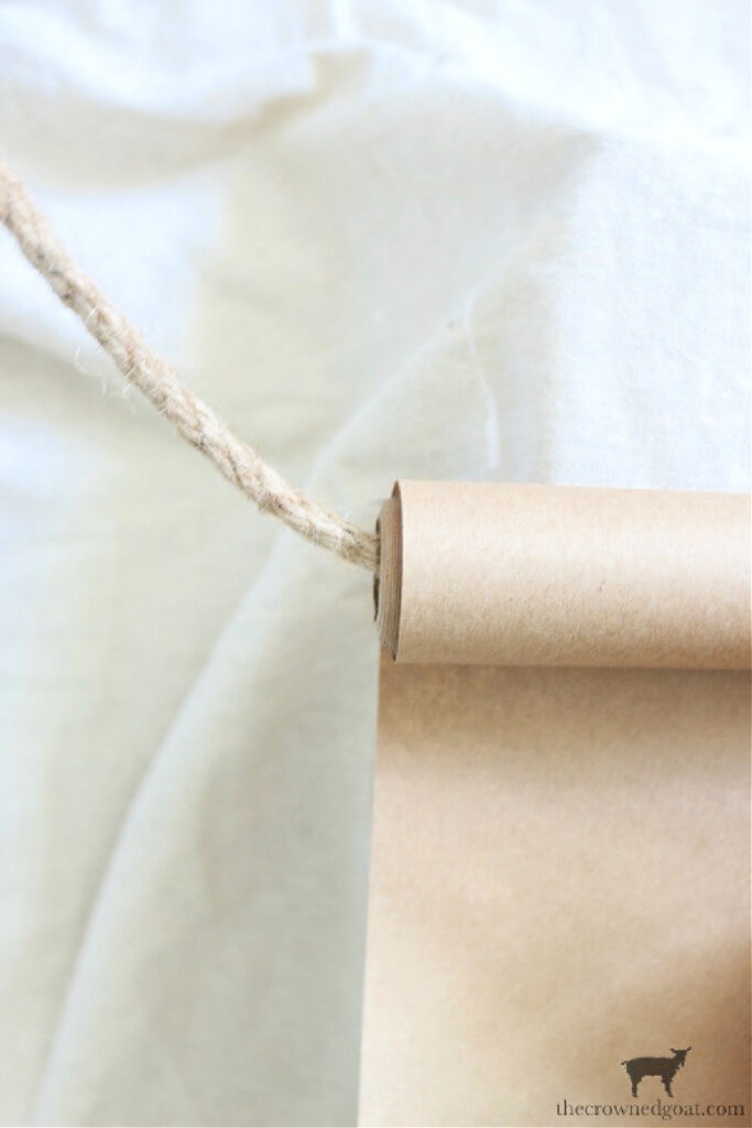 How to Make a Fall Inspired Kraft Paper Sign