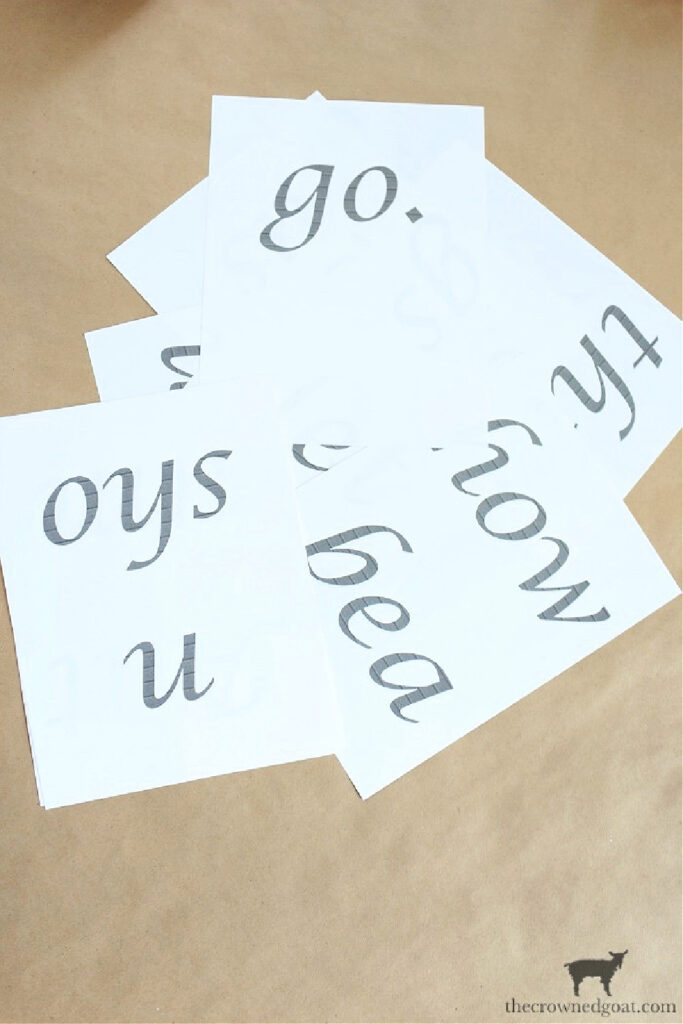 How to Make a Fall Inspired Kraft Paper Sign