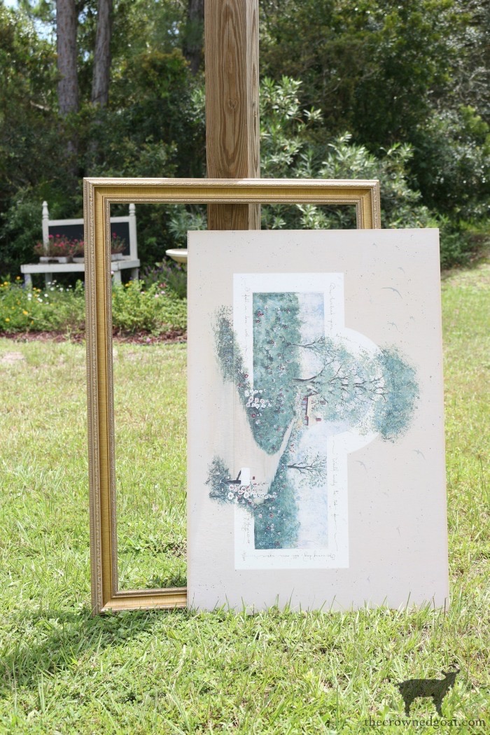 An Inexpensive Way to Frame a Poster or Print