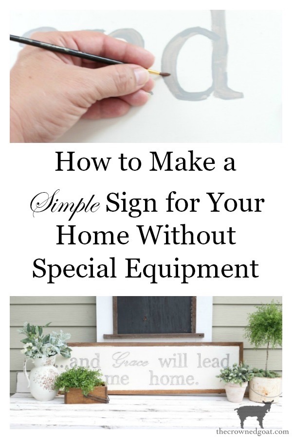 The Easiest Way to Make a Sign