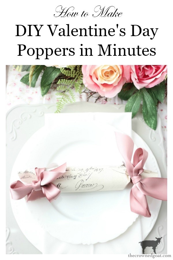 DIY Valentine’s Poppers