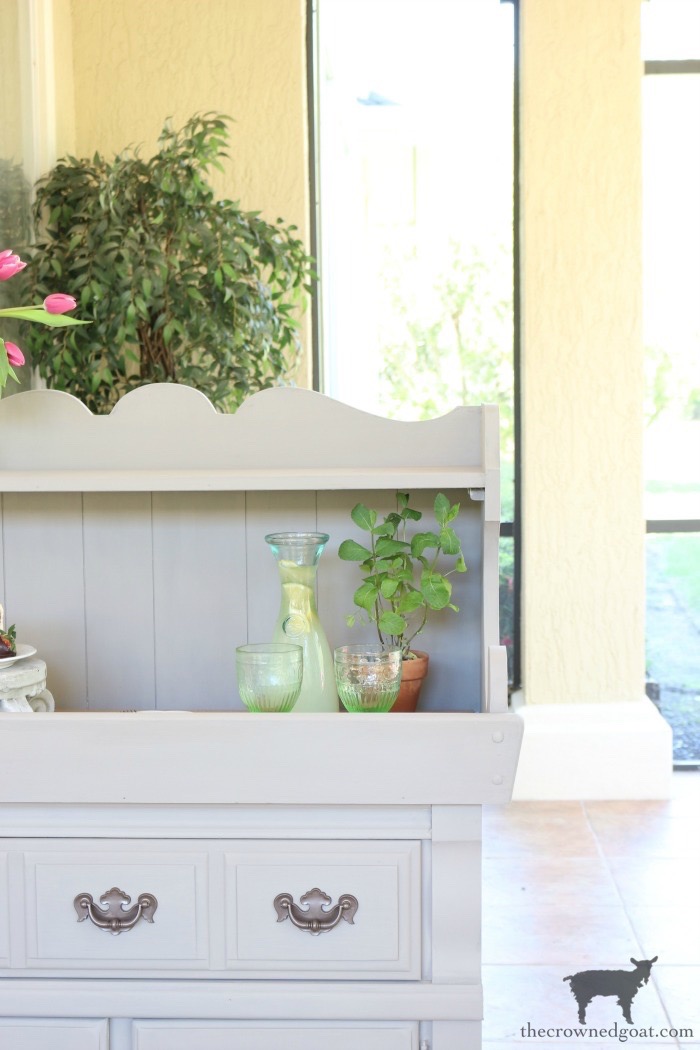 Dry Sink Drink Station Makeover