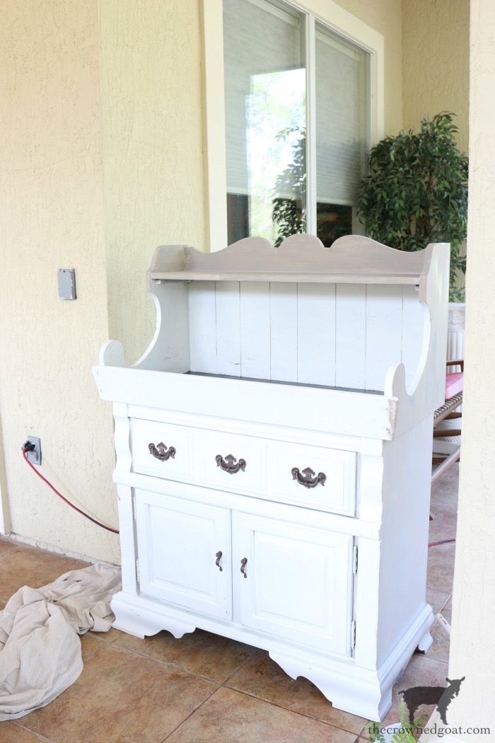 Dry Sink Drink Station Makeover