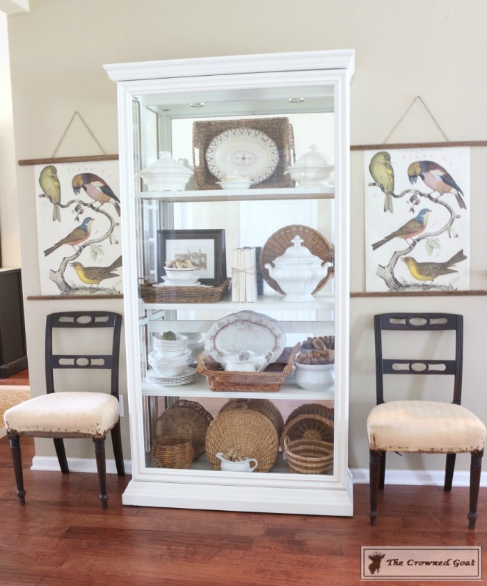 How to Turn a Display Case into a Bookcase