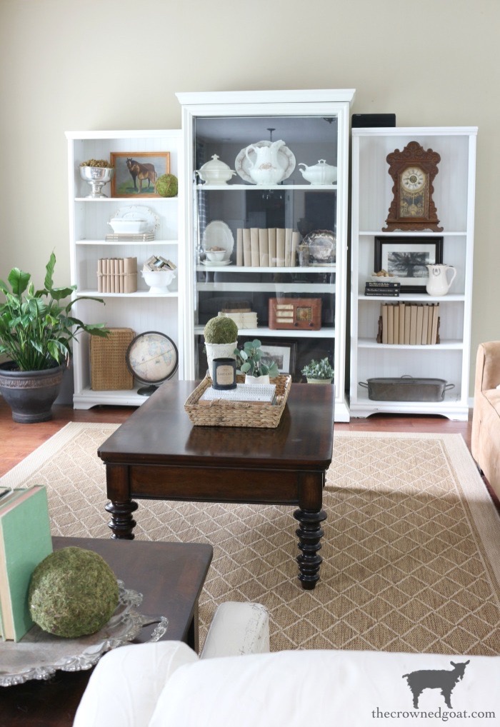 How to Turn a Display Case into a Bookcase