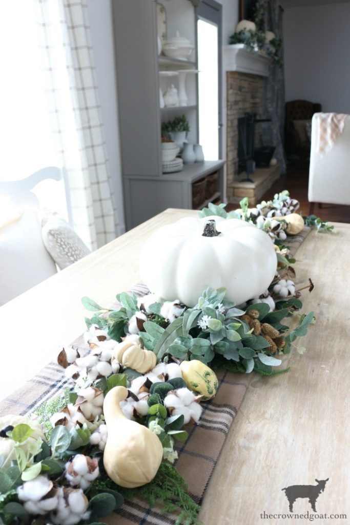 DIY Greenery Table Runner