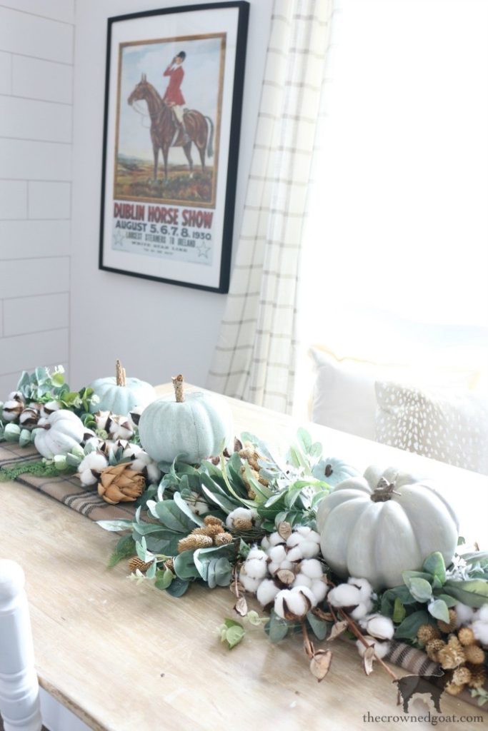 DIY Greenery Table Runner