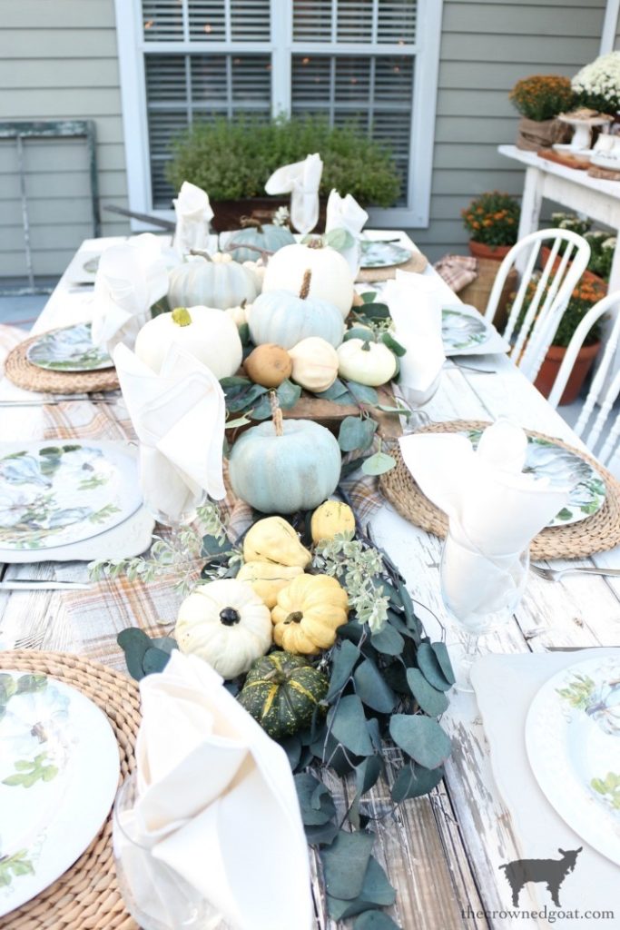 DIY Greenery Table Runner
