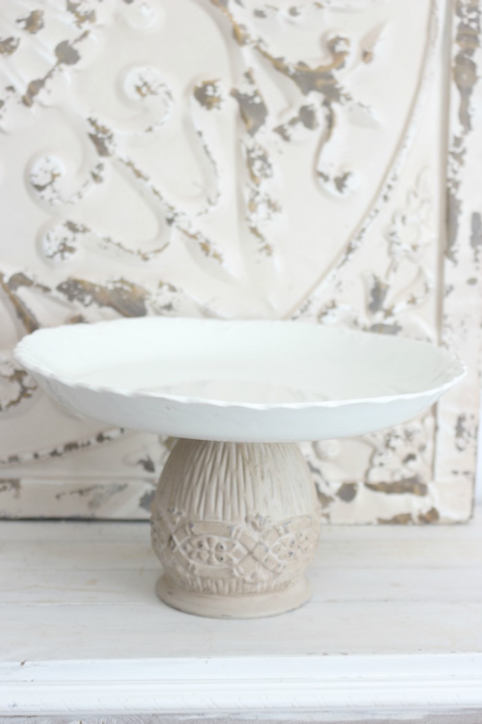 DIY European Farmhouse Cake Stand