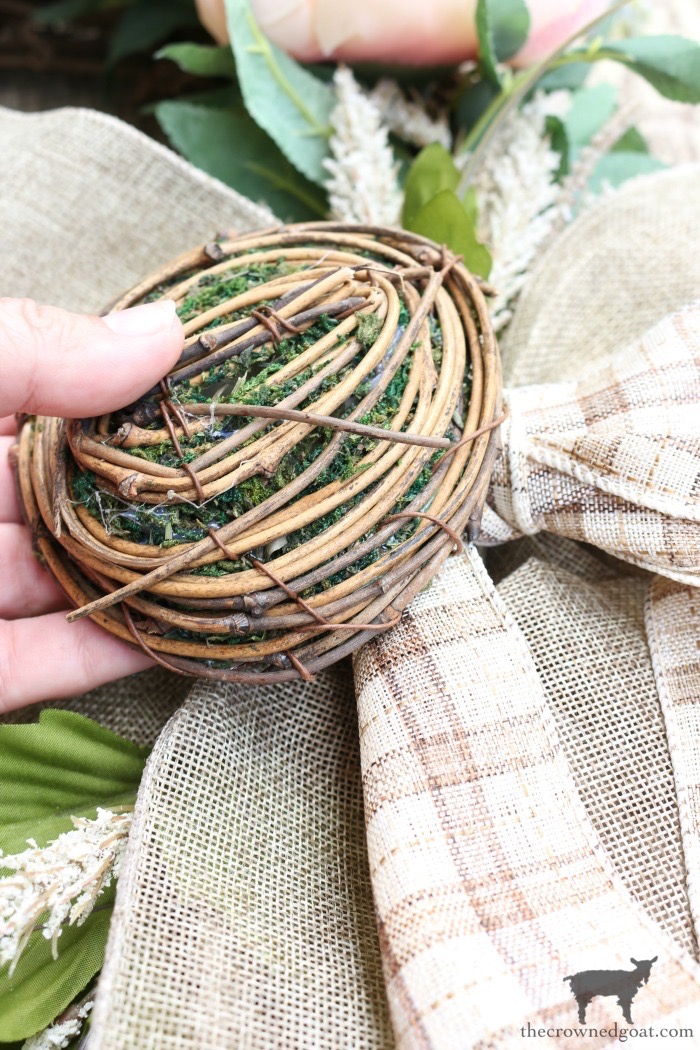 Simple Spring Grapevine Wreath