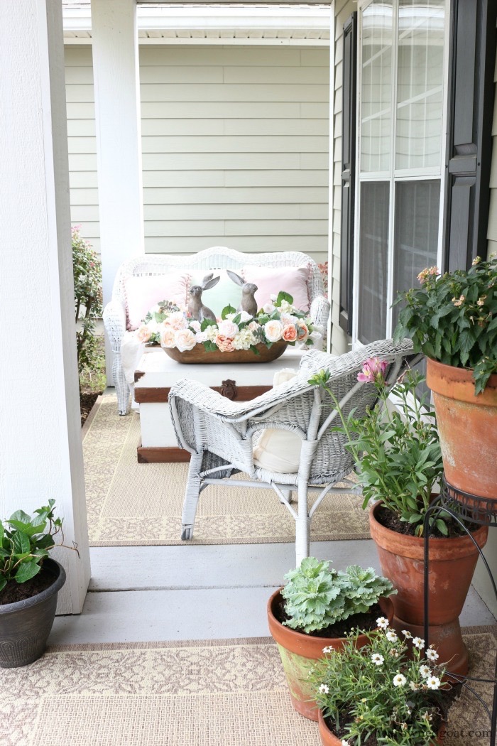 Simple Spring Porch Tour