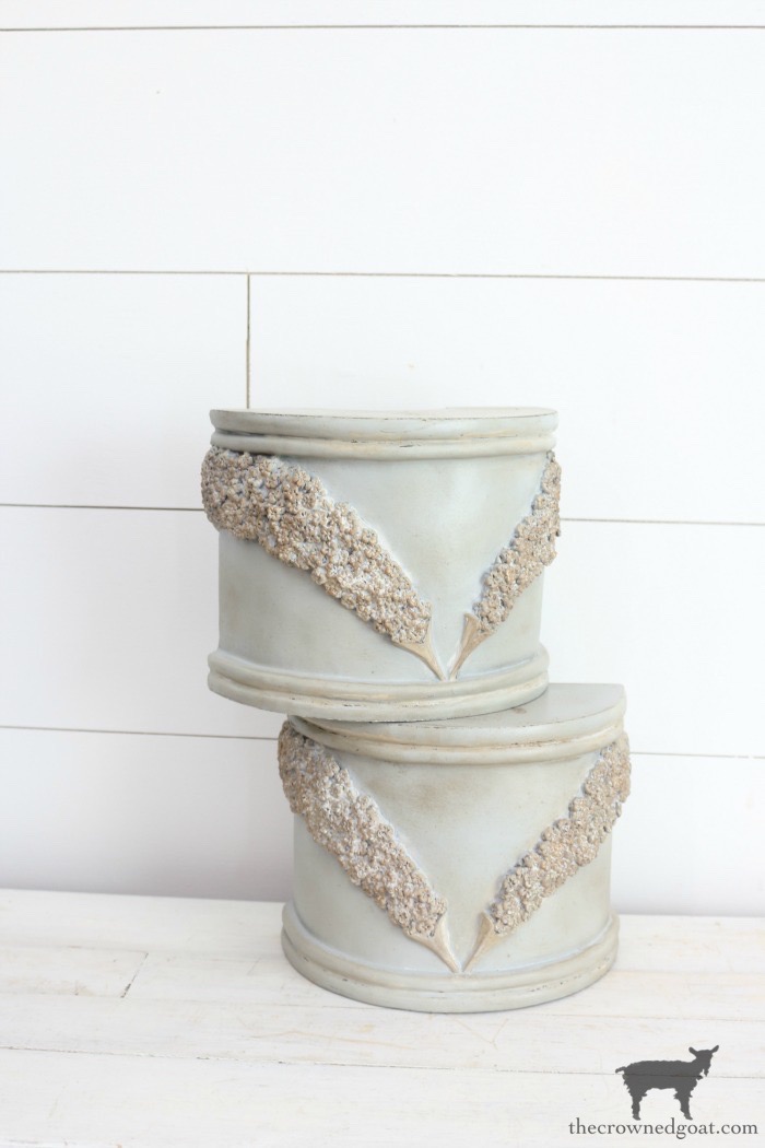 DIY French Country Bookends
