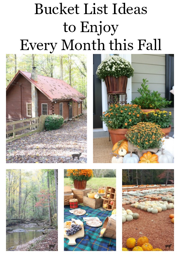 Fall Monthly Bucket List Ideas
