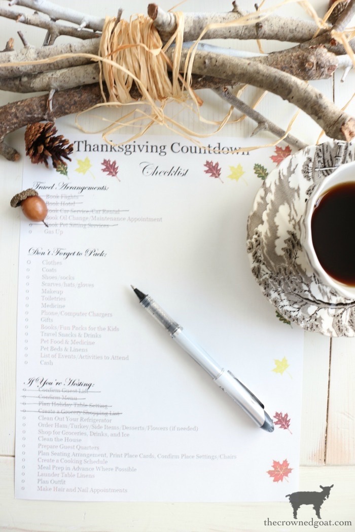 Easy Thanksgiving Planning Guide