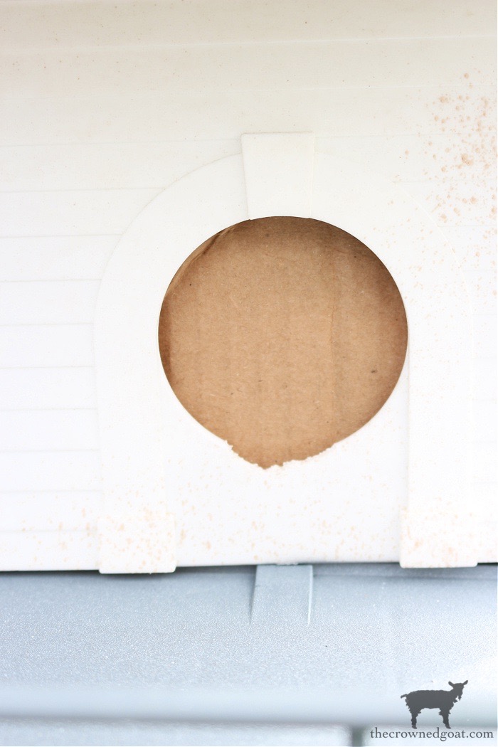 Upcycled Country House Birdhouse