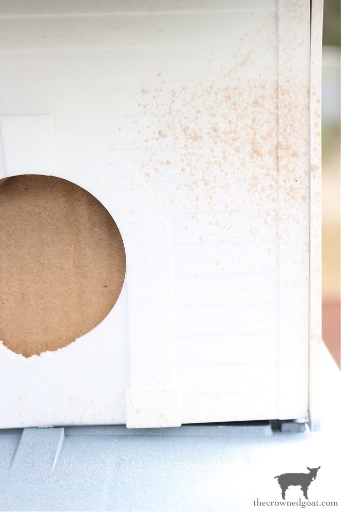 Upcycled Country House Birdhouse