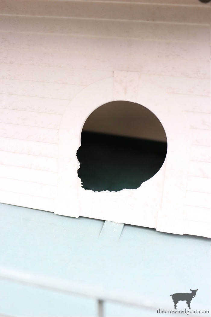 Upcycled Country House Birdhouse