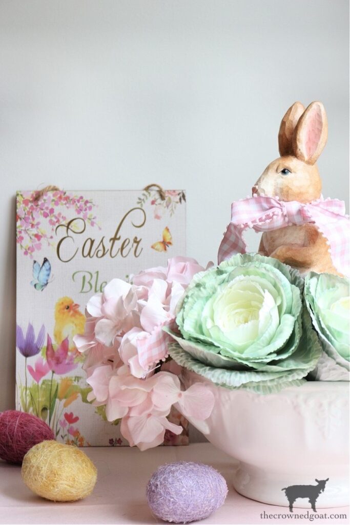 Quick and Easy Easter Vignette Ideas
