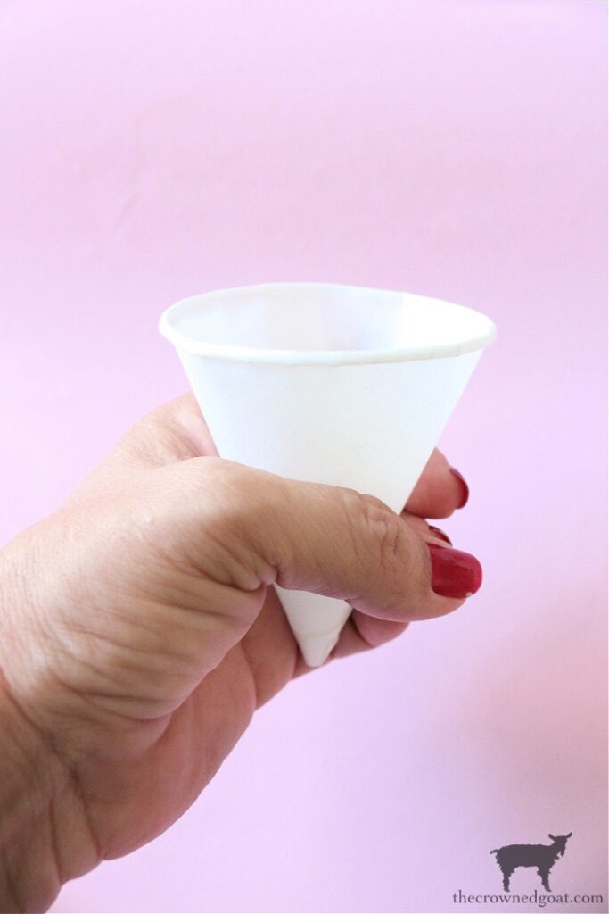 Easy Ice Cream Cone Ornaments