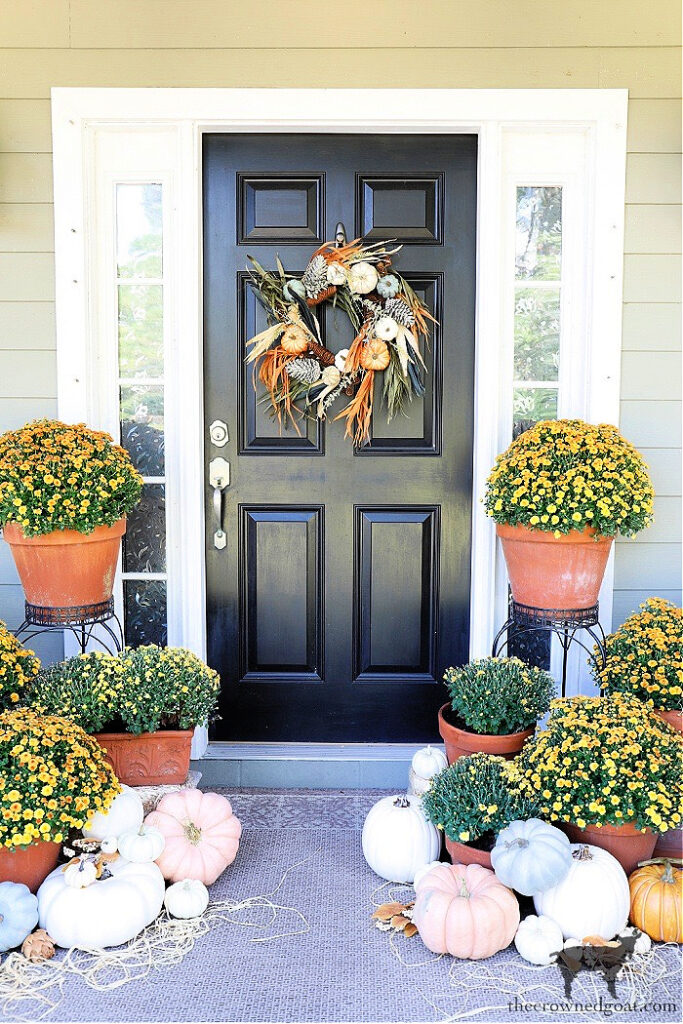 Fall Wreaths & Autumn Inspired Door Décor