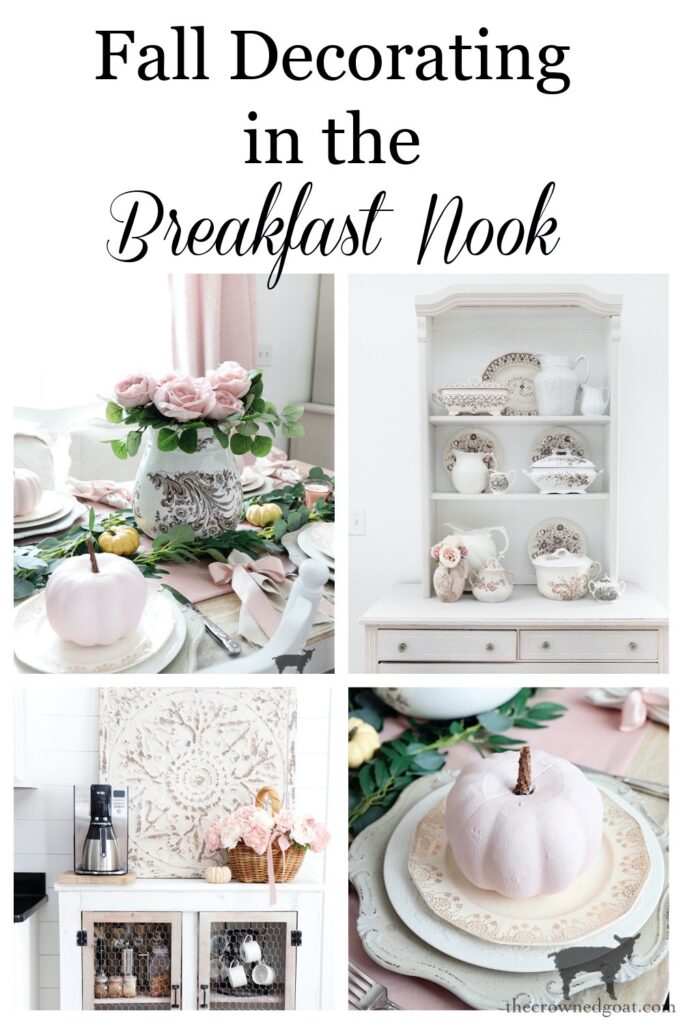 Fall Decorating in the Breakfast Nook