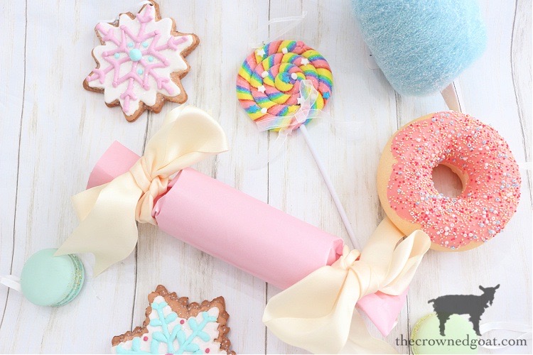 DIY Wrapped Candy Ornament