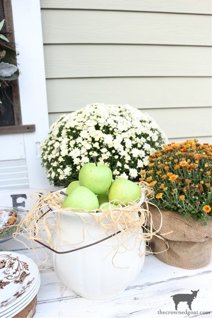 Fall Inspired Outdoor Dessert Buffet