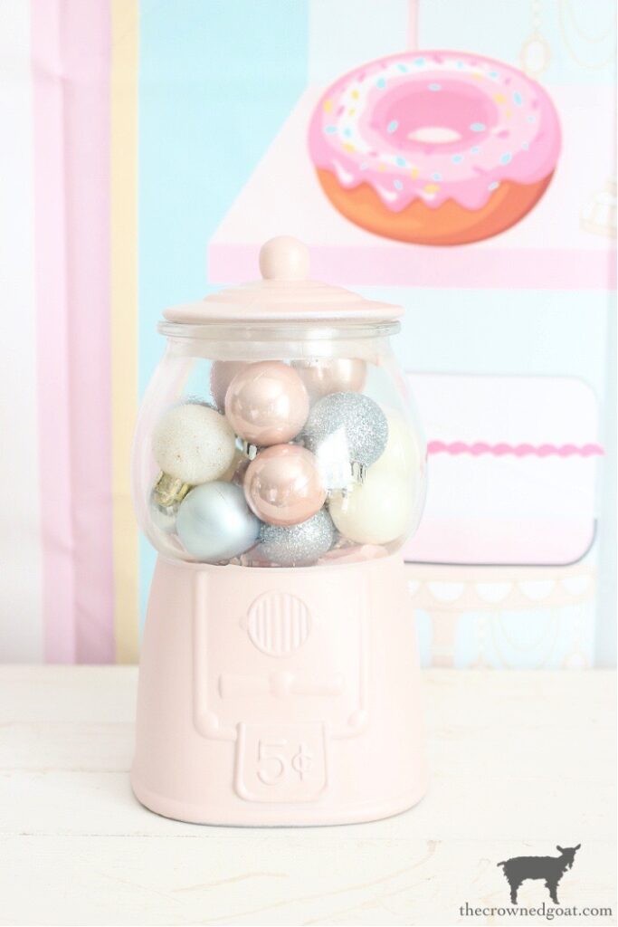 DIY Pink Gumball Machine