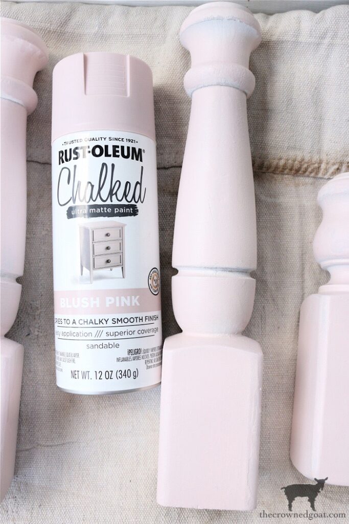 DIY French Farmhouse Candlesticks