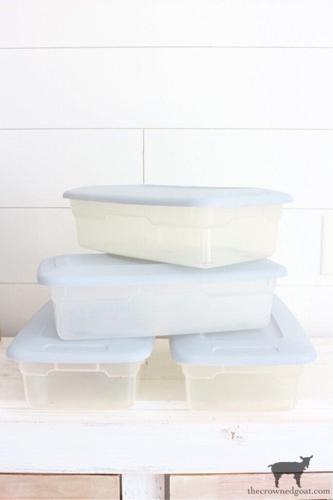 DIY Shoe Box Organizers