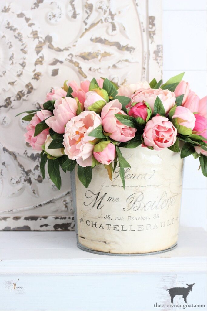 DIY Vintage Bucket Labels